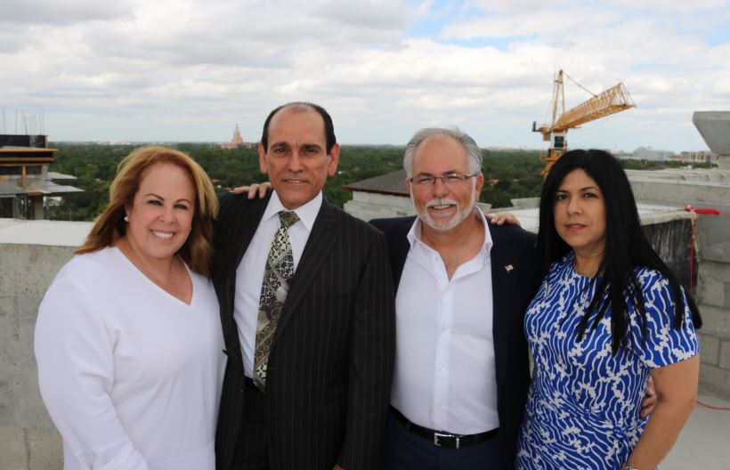 Nilda Torres, Henry Torres, Abel Ramirez, Rebeca Ramirez - Merrick Manor